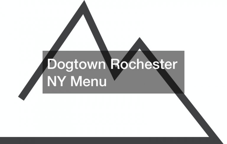 Dogtown Rochester NY Menu - Rochester Radio Stations